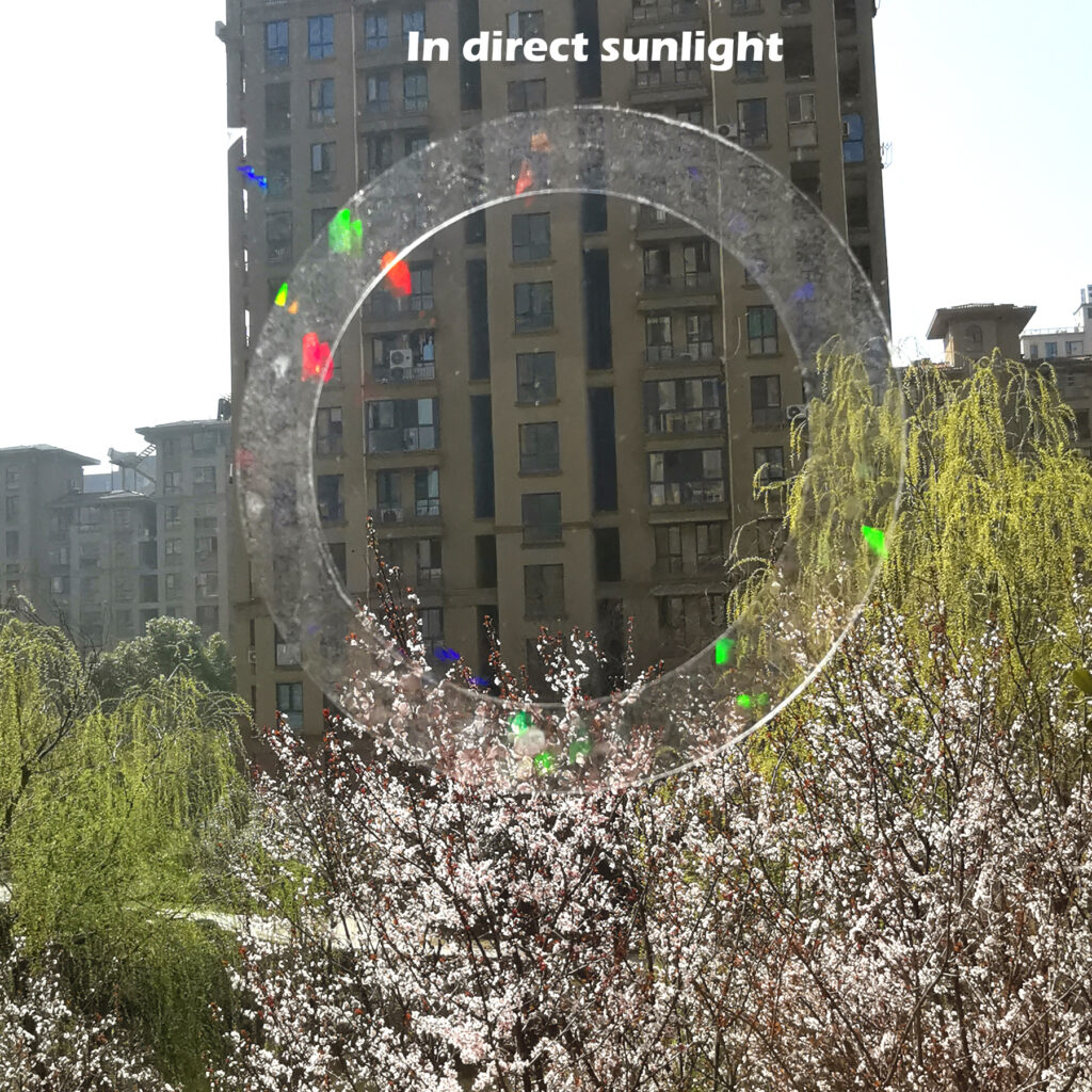 Holographic Ring Window Stickers - EACILLES